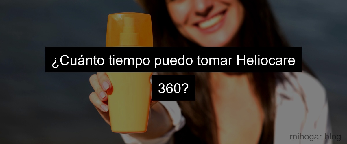 Heliocare Ultra D: Efectos secundarios y contraindicaciones - Mi Hogar