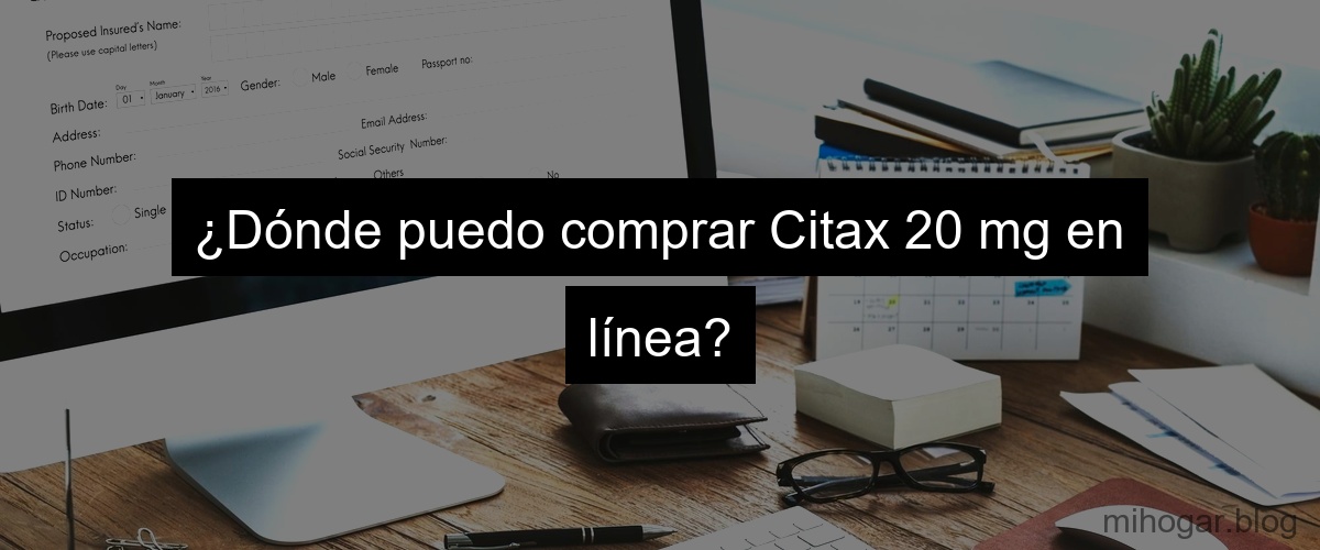 Citax 20 mg: Compra online y precio en farmacia - Mi Hogar